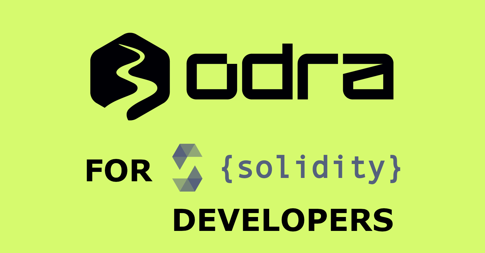 Odra for Solidity developers | Odra